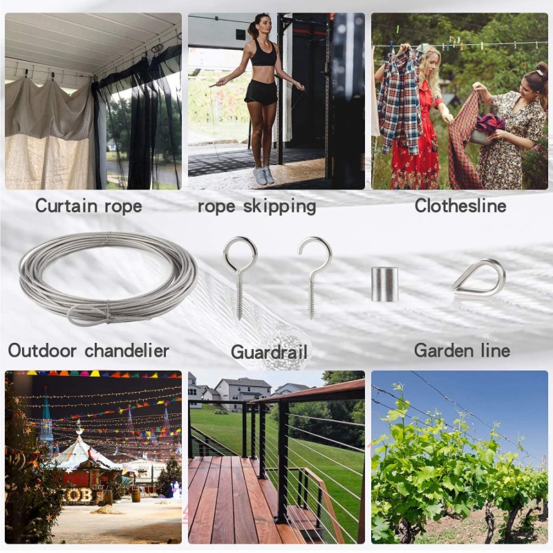 Festoon 30m Wire Support Kit