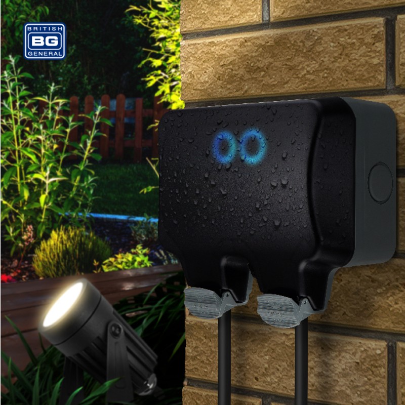 Weatherproof IP66 Double 13A WiFi Smart Socket