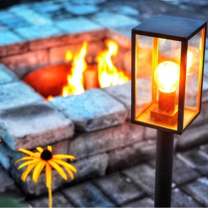 Techmar Limosa 90 12V 4W LED Filament Outdoor Post Light
