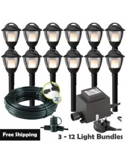 Garden Lighting Bundles / Kits | 12V Plug & Play| Everything You Need ...